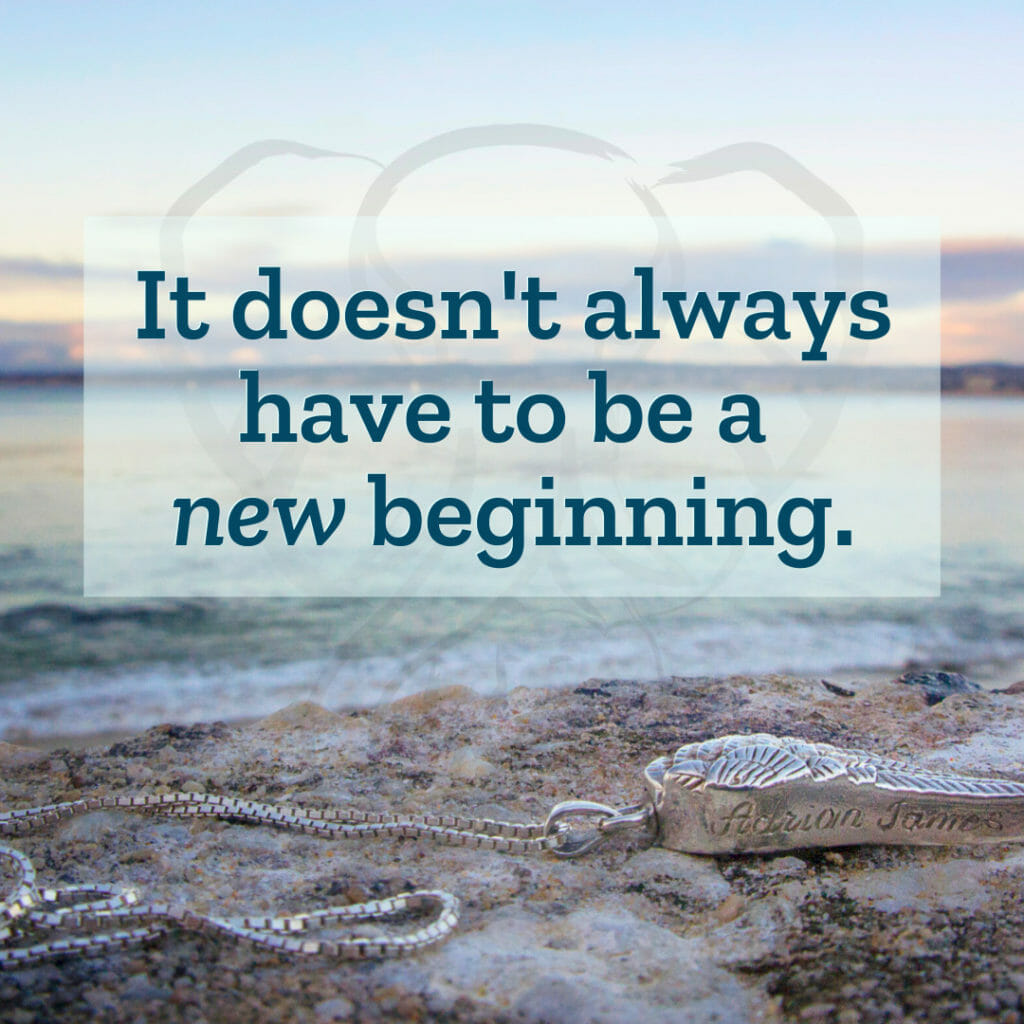 It Doesn't Always Have to be a NEW Beginning - Adrian's Elephant