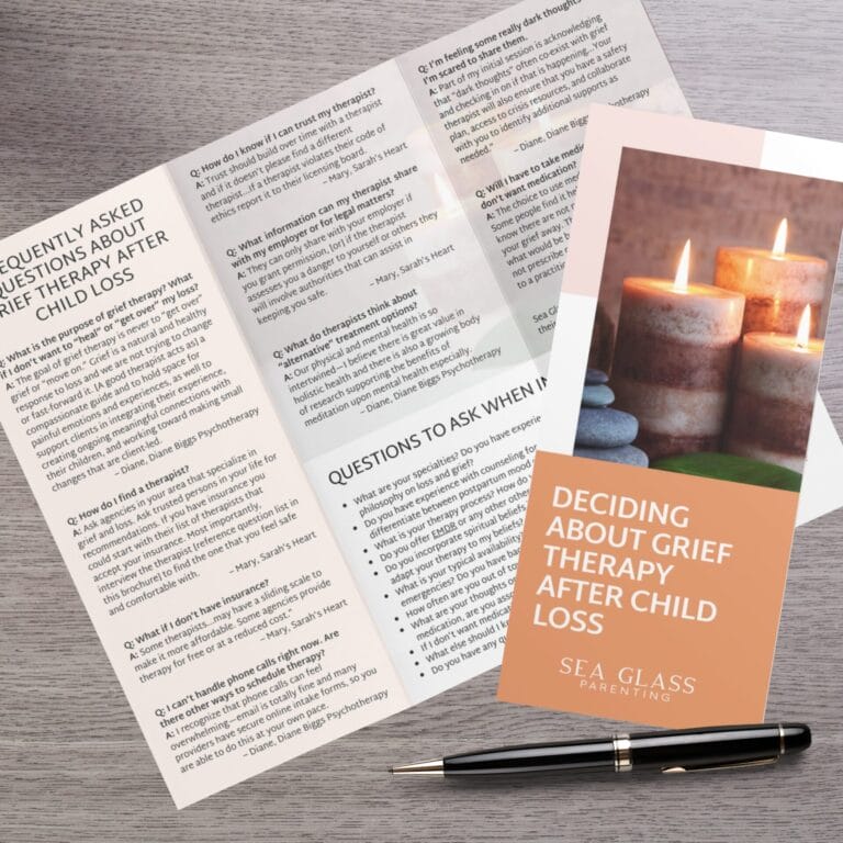 Deciding about Grief Therapy after Child Loss